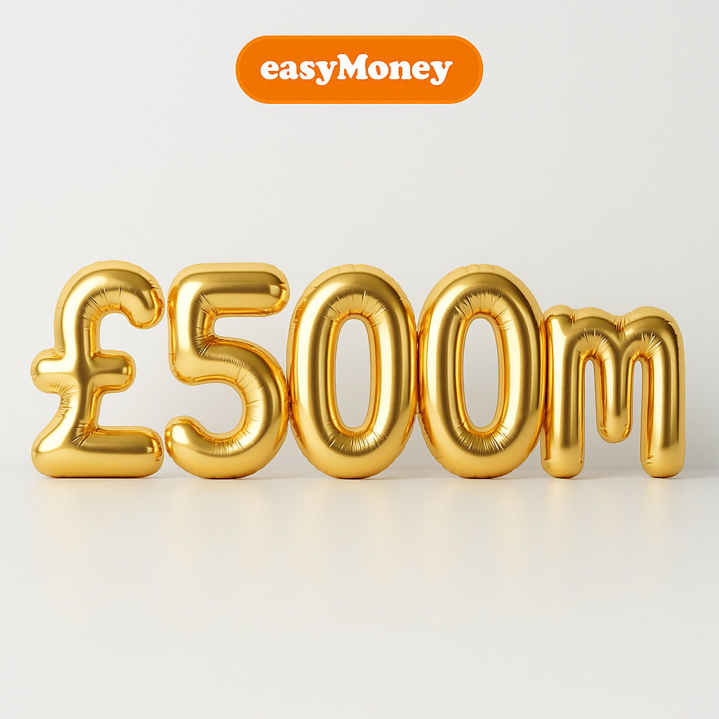 easyMoney celebrates £500m lending milestone | easyMoney